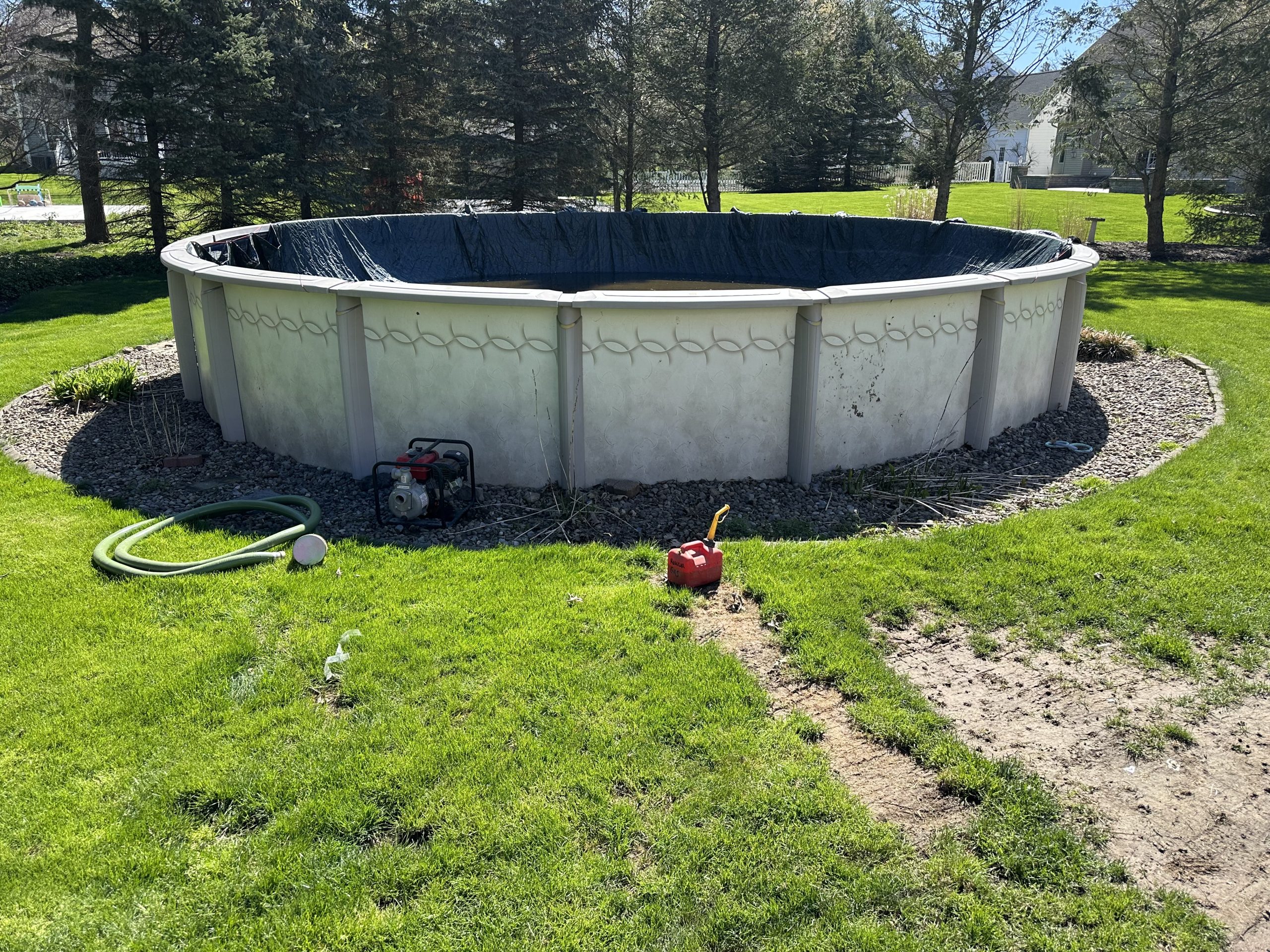 Above & In-Ground Pool Removal Gallery by J&J Property Services
