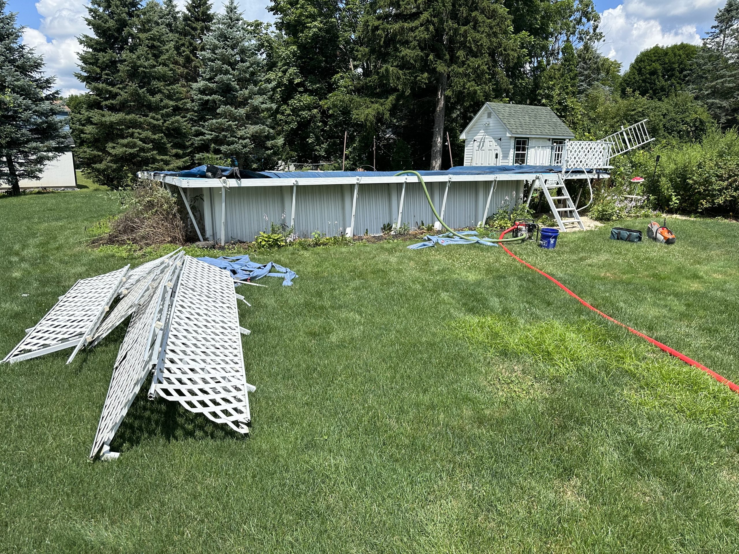Above & In-Ground Pool Removal Gallery by J&J Property Services