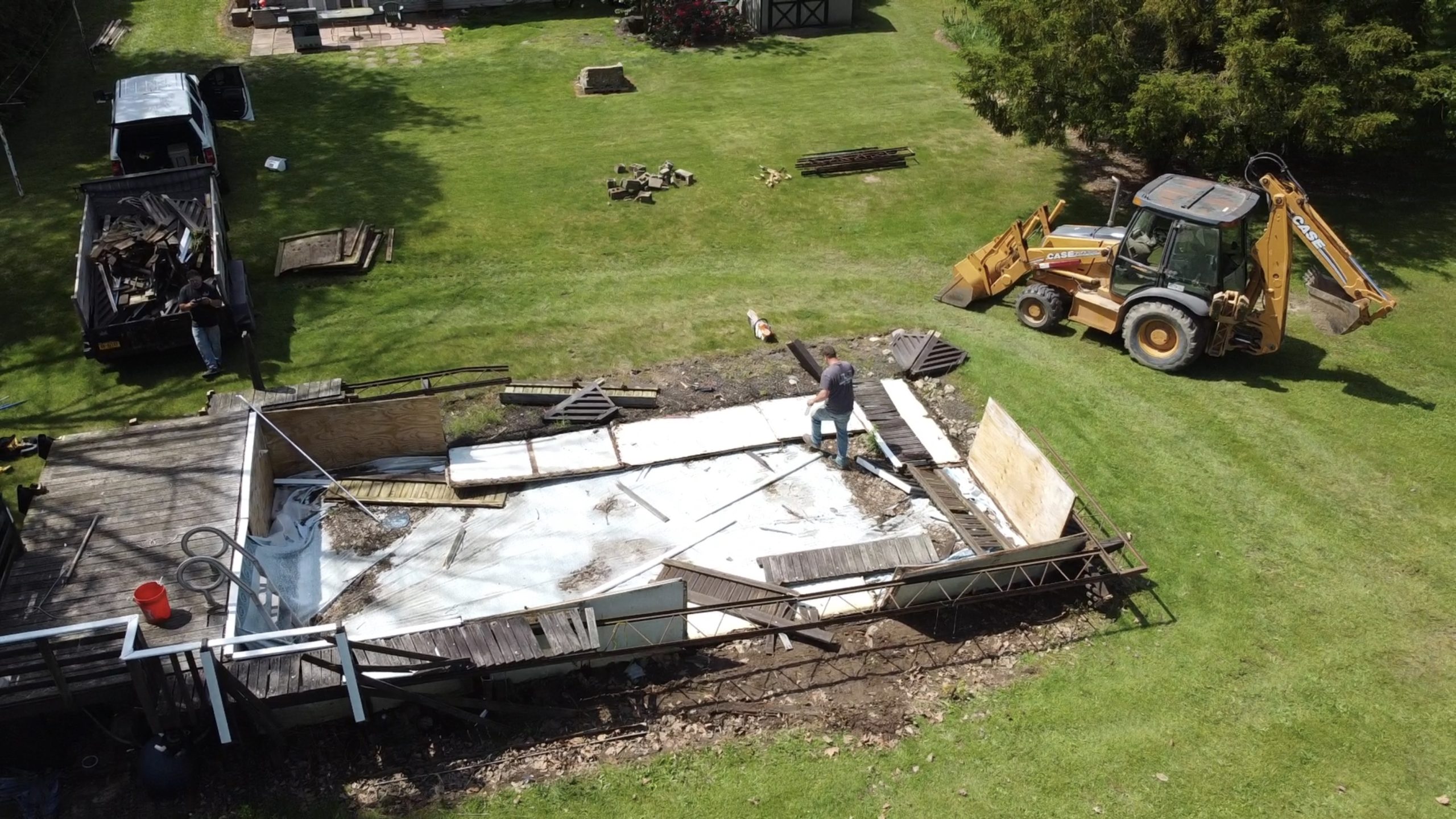 Above & In-Ground Pool Removal - J&J Property Services