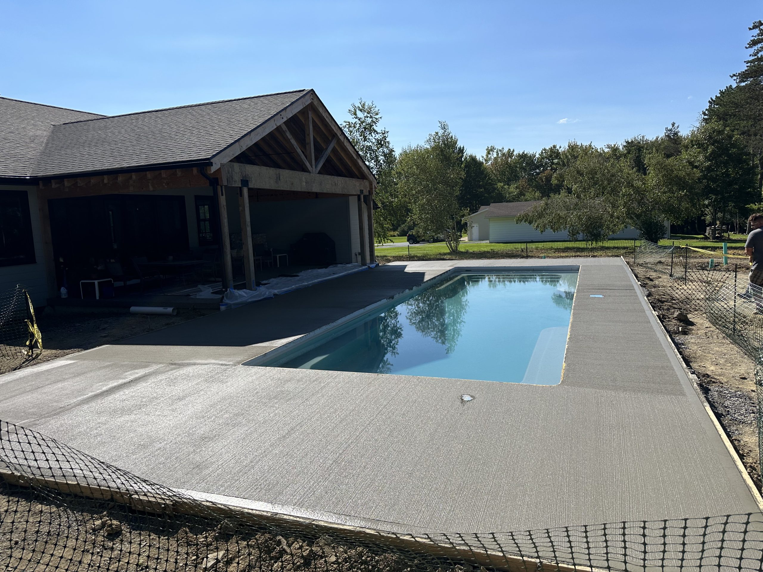 Concrete Pool Decks Gallery by J&J Property Services