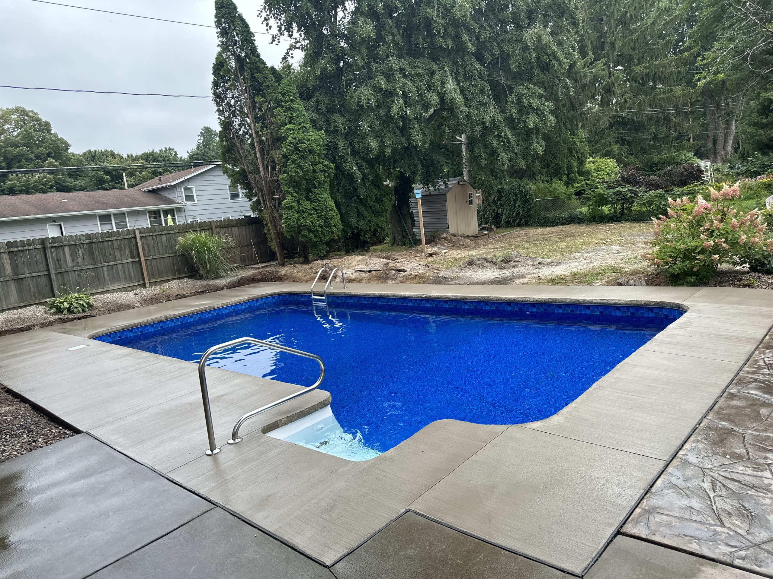 Concrete Pool Decks Gallery by J&J Property Services